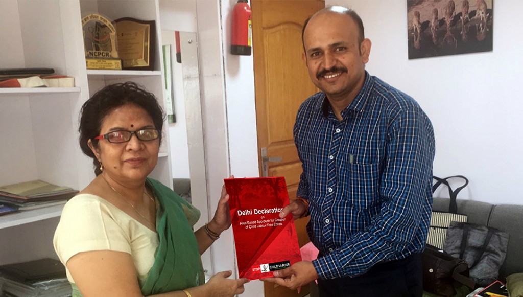 Stop Child Labour presents Delhi Declaration - Stop Child Labour